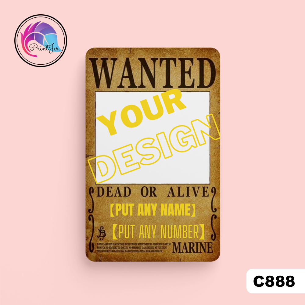 [ CUSTOM ] - MARINE WANTED - Touch n Go Card or Access card Sticker ...