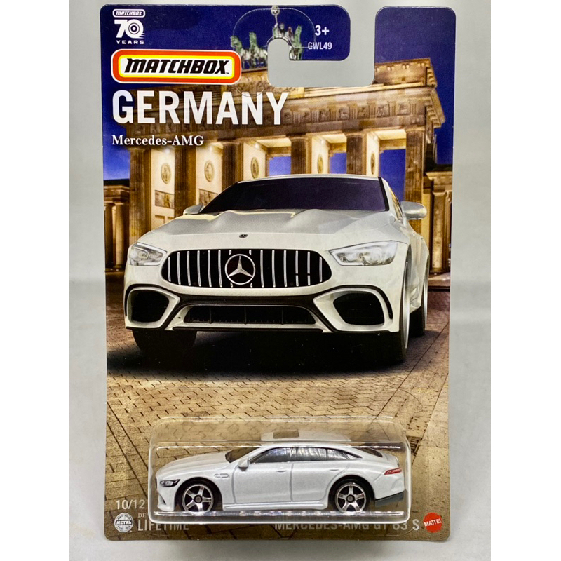 MBX Matchbox MERCEDES Benz AMG GT63S Metallic Pearl White Germany 70 th ...