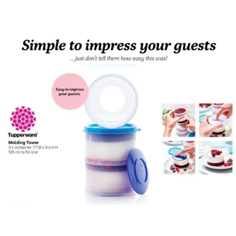 Tupperware Molding Tower 125ML | Shopee Malaysia