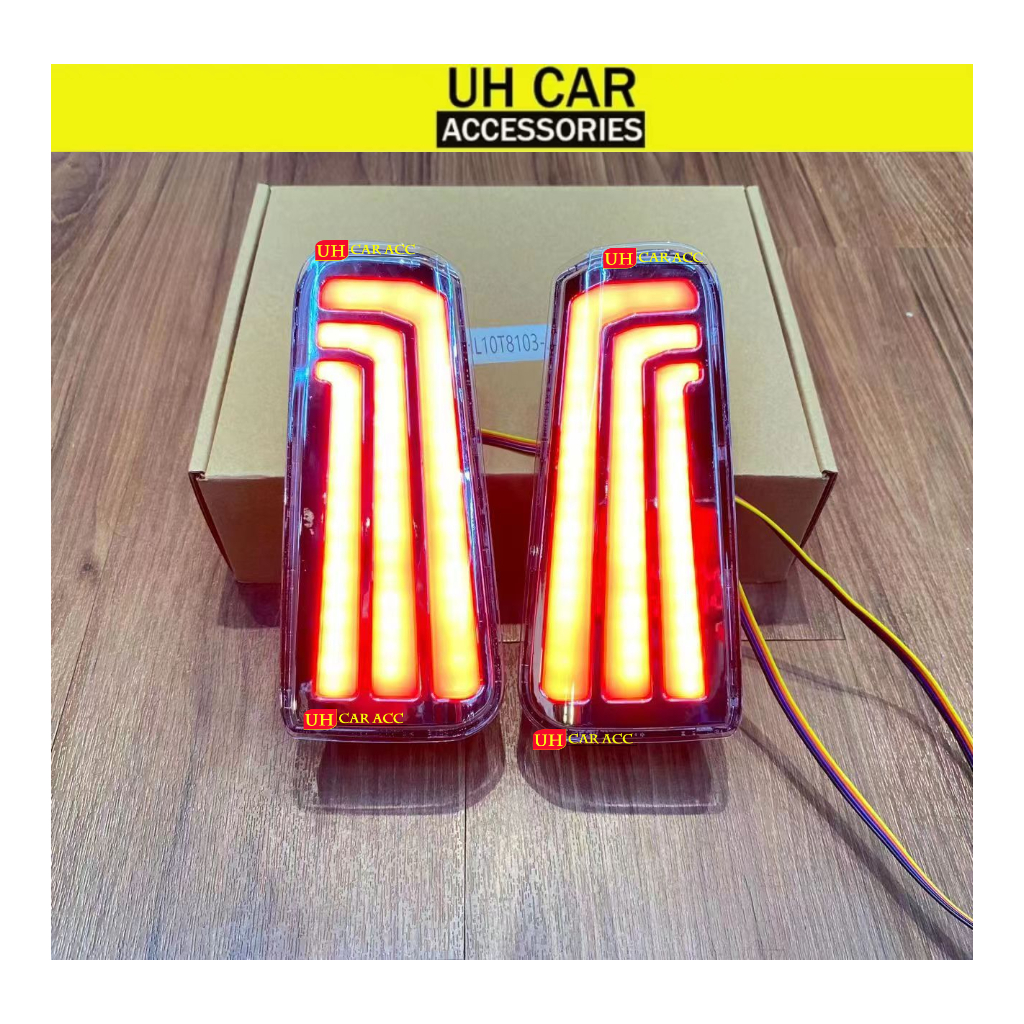 TOYOTA VELLFIRE ALPHARD AGH30 2015-2023 REAR BUMPER LED REFLECTOR LIGHT ...