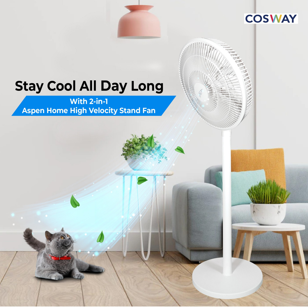 Aspen Home High Velocity Stand Fan (RA0927) | Shopee Malaysia