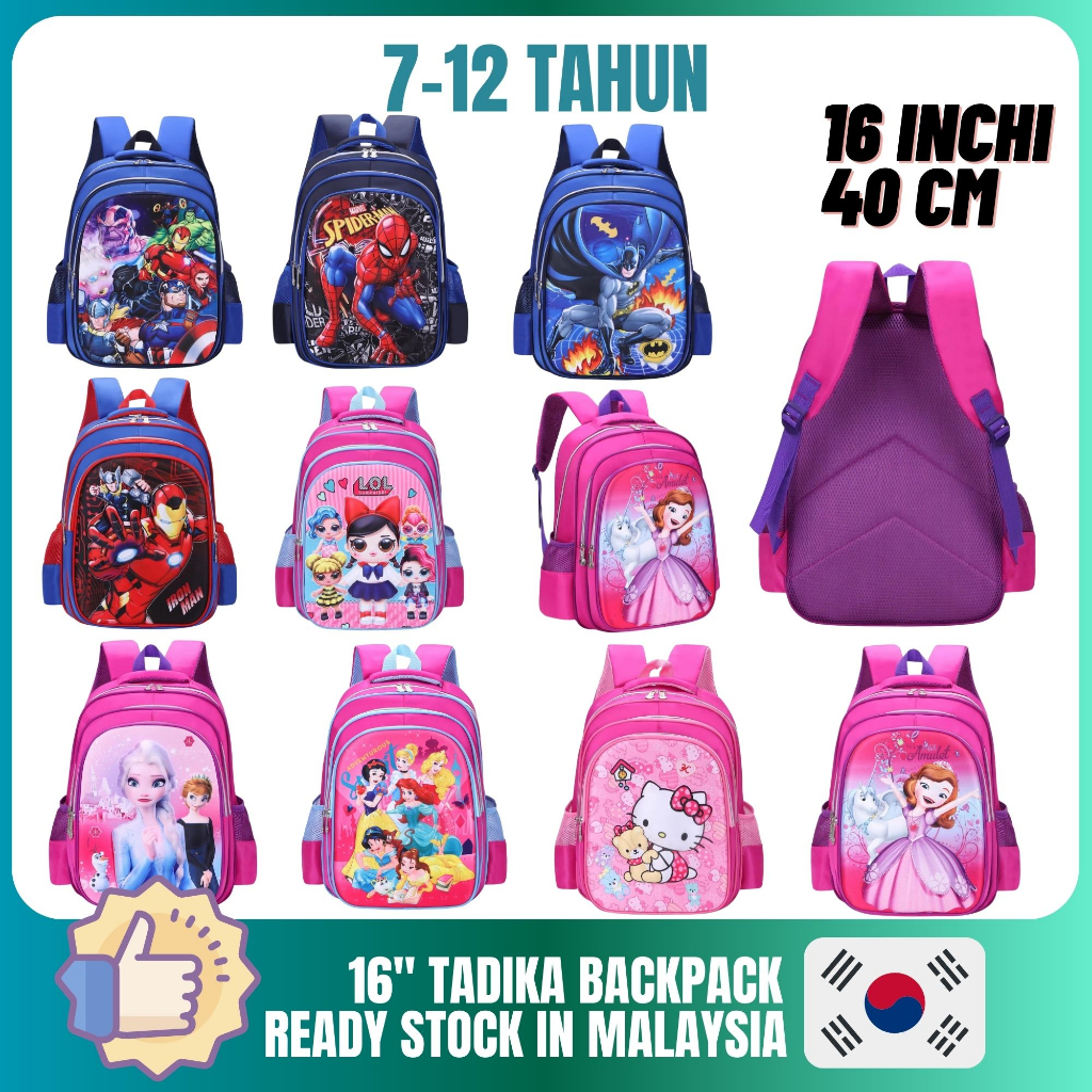 Beg Galas Budak - Beg Cartoon Sekolah Tadika / Sekolah Rendah ...