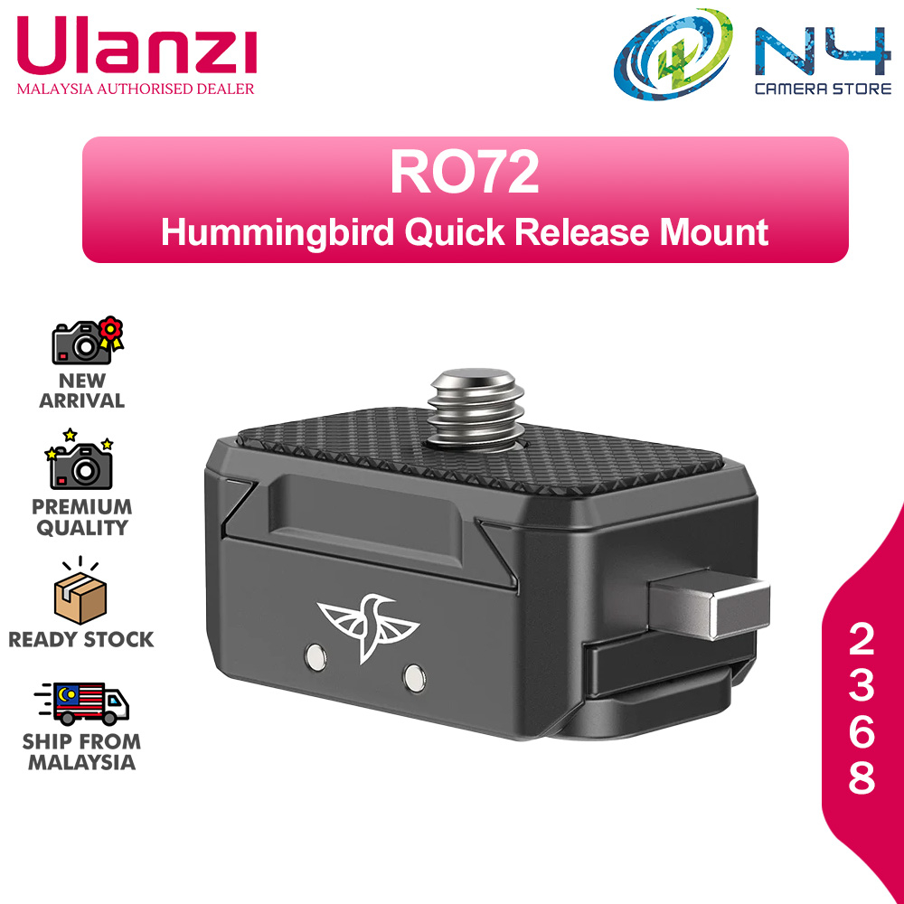 Ulanzi R072 Aluminum Quick Release Mount Base with Mount Plate R072 2368 | Shopee Malaysia