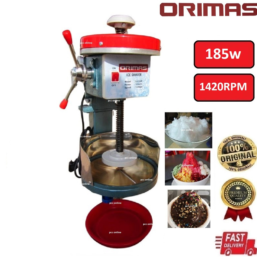 Orimas OS700R Electric Ice Shaving Machine|Mesin Abc|Mesin ais kacang ...