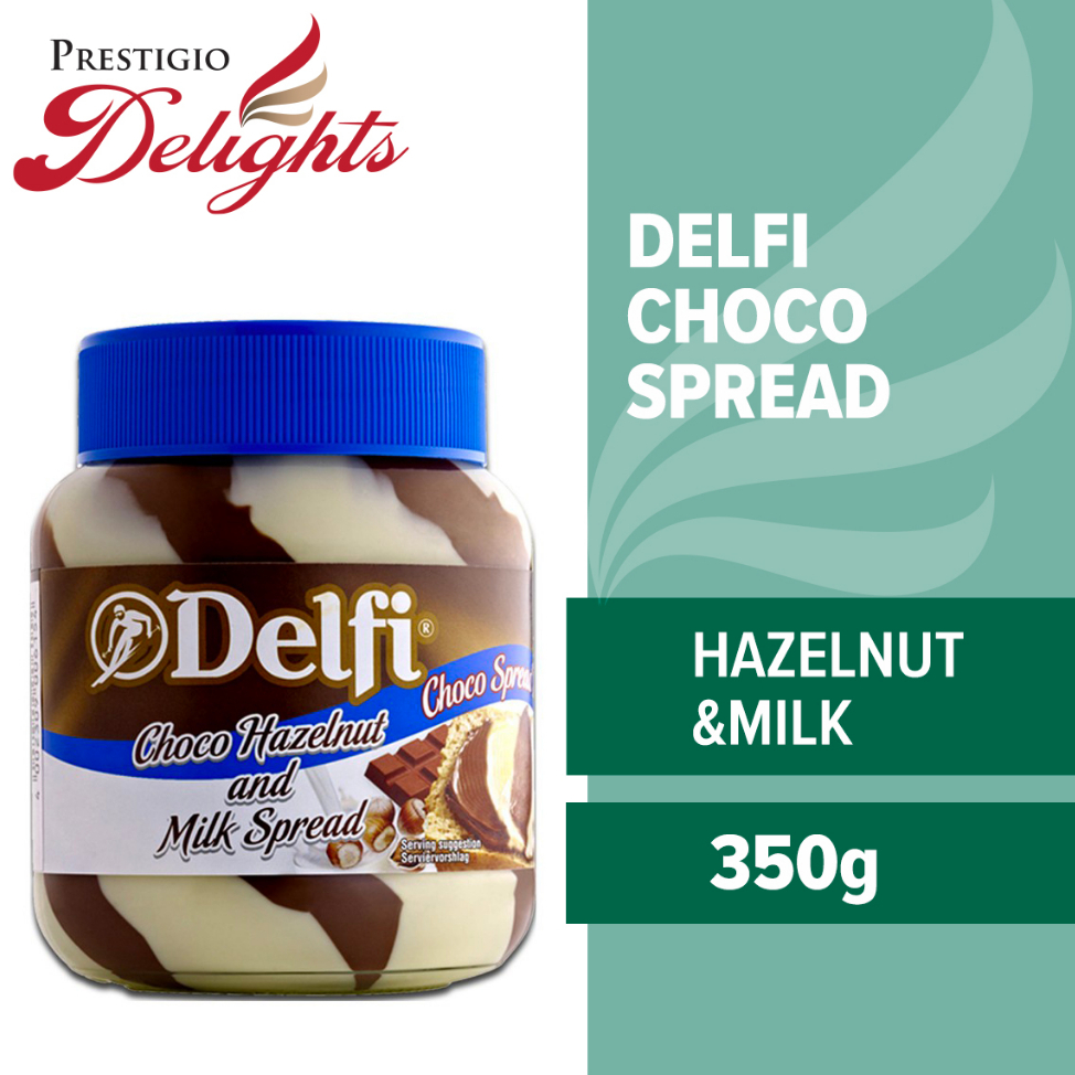 Delfi Choco Hazelnut and Milk Spread 350g | Shopee Malaysia