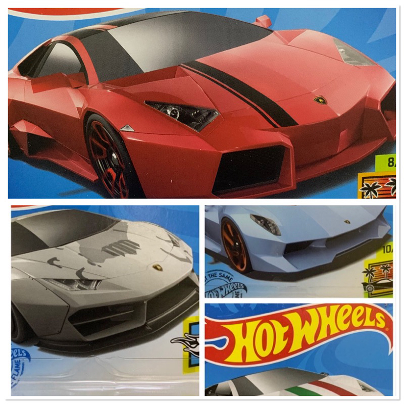 HOT WHEELS LAMBORGHINI SESTO ELEMENTO REVENTON DIABLO COUNTACH | Shopee ...
