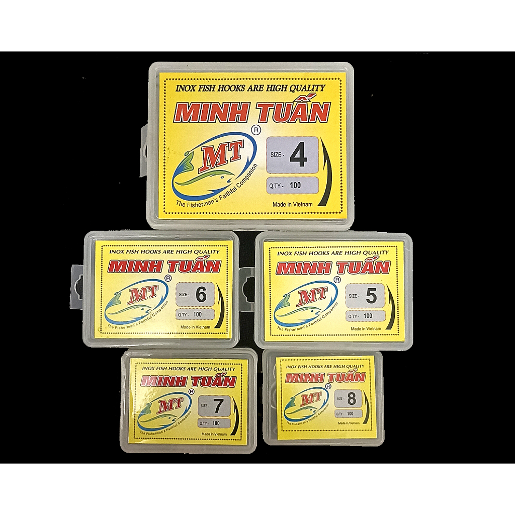 MATA KAIL 100PCS / FISHING HOOK 100PCS / Mata kail Rawai / Stainless ...