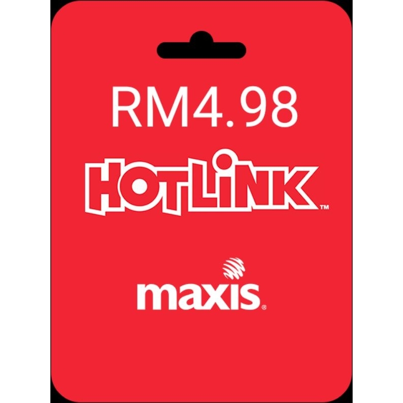 HOTLINK/MAXIS PREPAID RELOAD | Shopee Malaysia