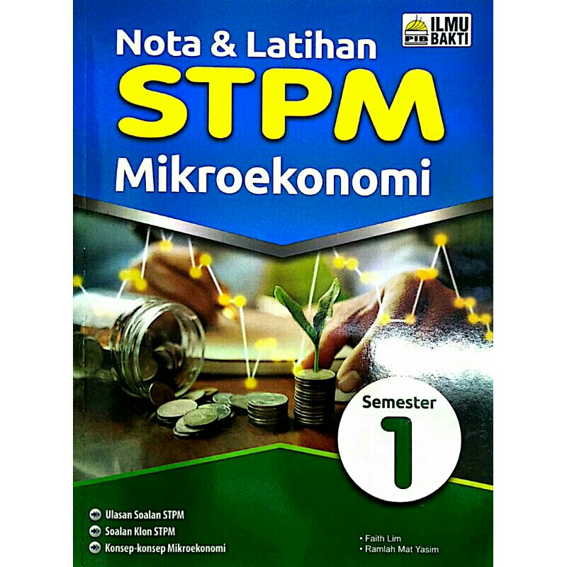 Nota & Latihan STPM Mikroekonomi Semester 1 | Shopee Malaysia