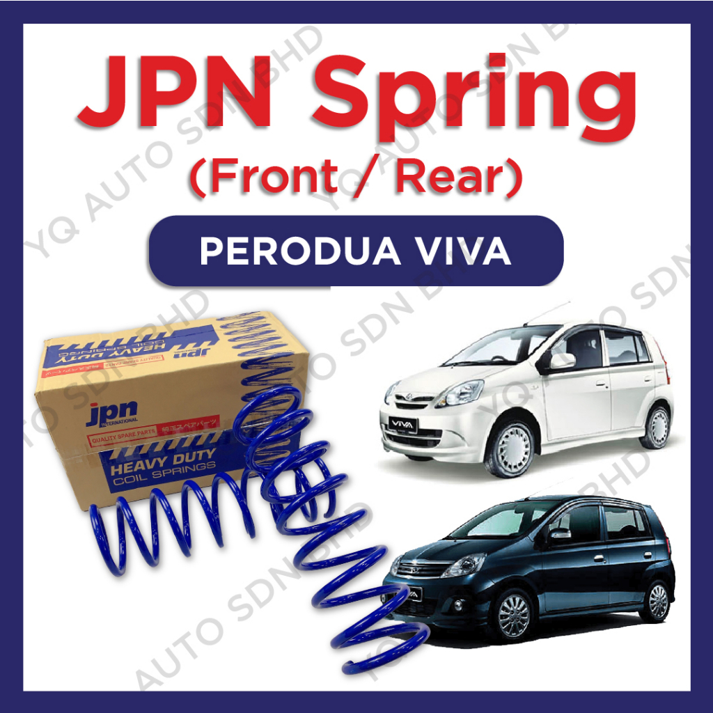 AS🔥Value Set🔥 Perodua Viva Front / Rear JPN PREMIUM Heavy Duty Coil ...