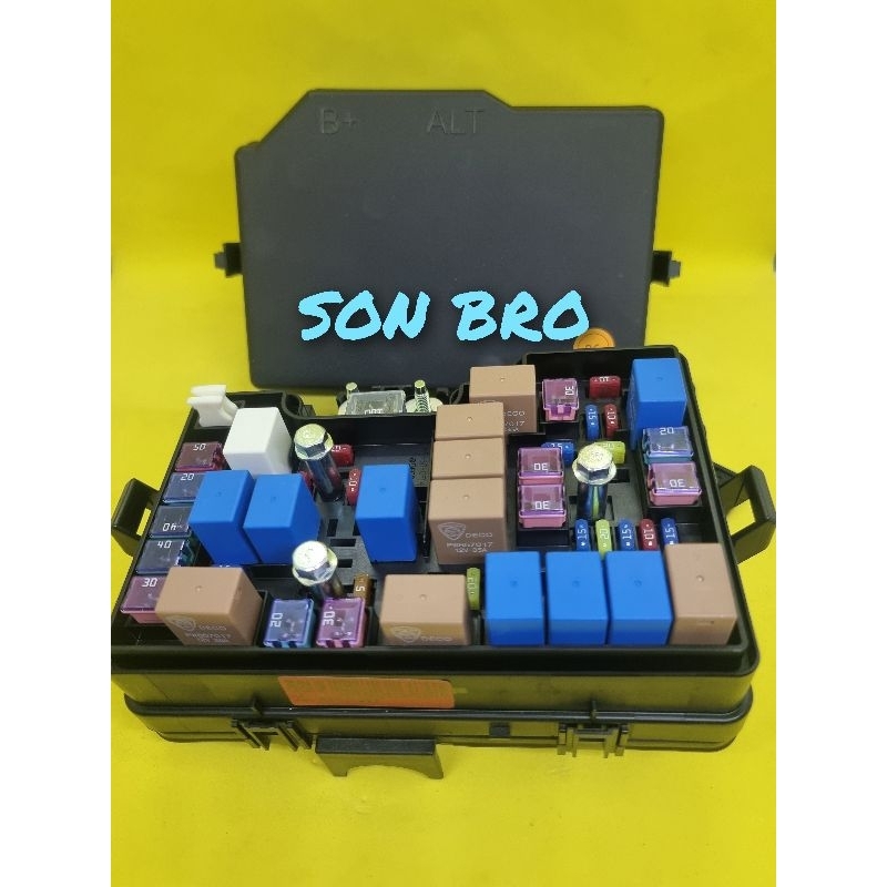 ORIGINAL PROTON EXORA BOLD CFE CPS AUTO TURBO ENGINE FUSE BOX PW856630 PW950989 PW950989V1 ...