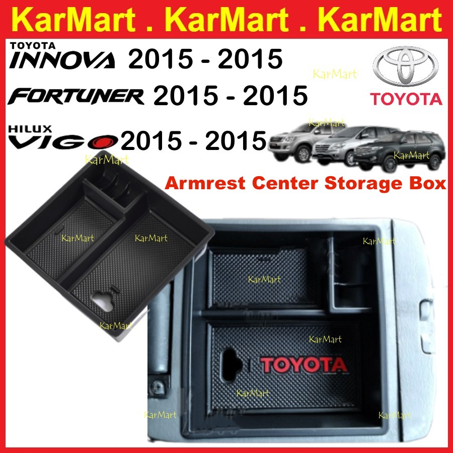 Toyota Hilux Vigo 2005 - 2015 Armrest Center Console Multi Tray Arm ...