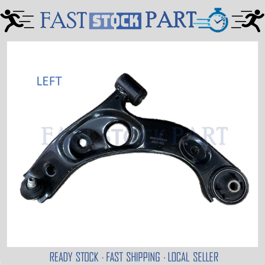 1PC FRONT LOWER ARM LEFT -48069-BZ030 PERODUA VIVA (2007 - 2014 ...