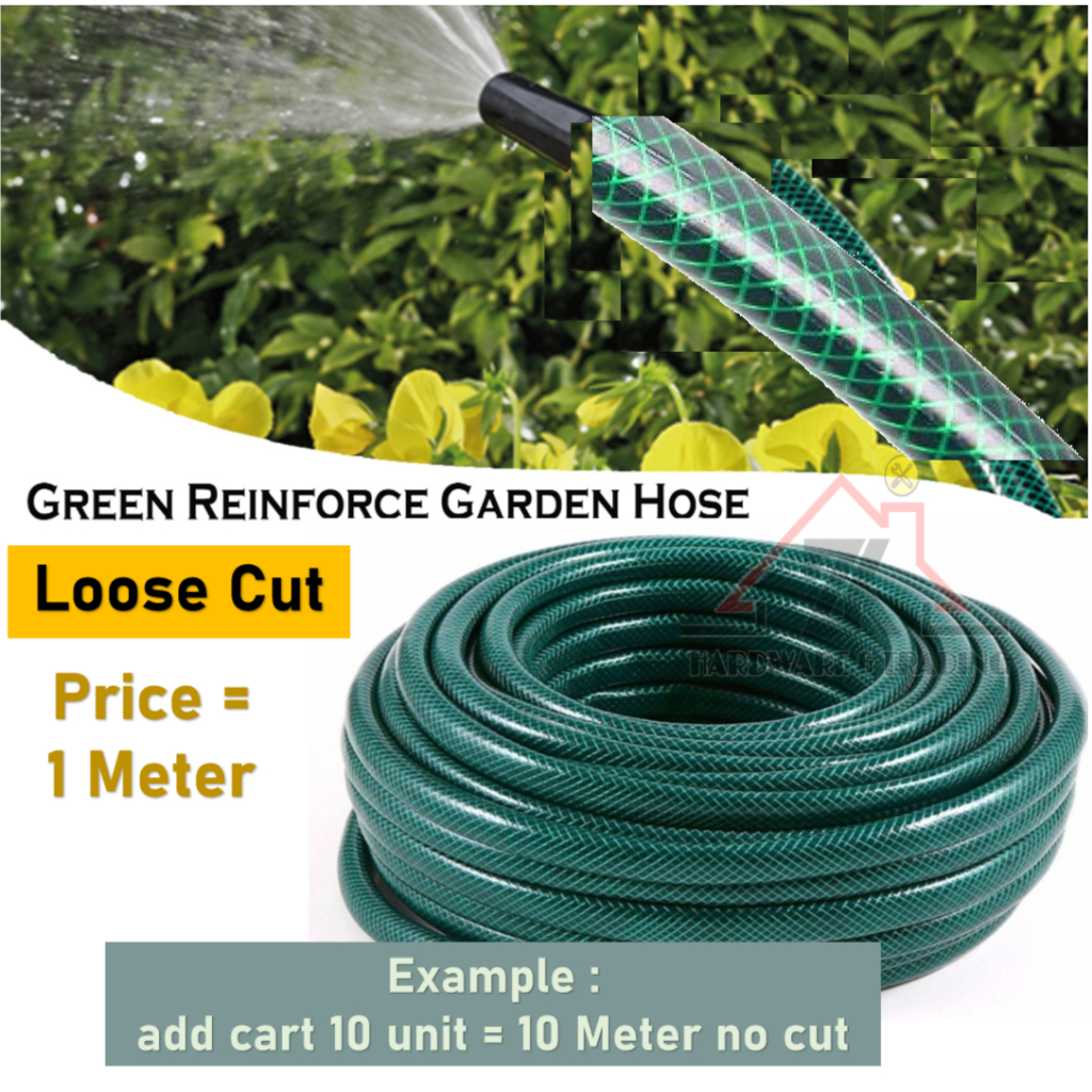 Getah Paip Air Tandas Tebal High Quality Thick Garden Hose Reinforce ...
