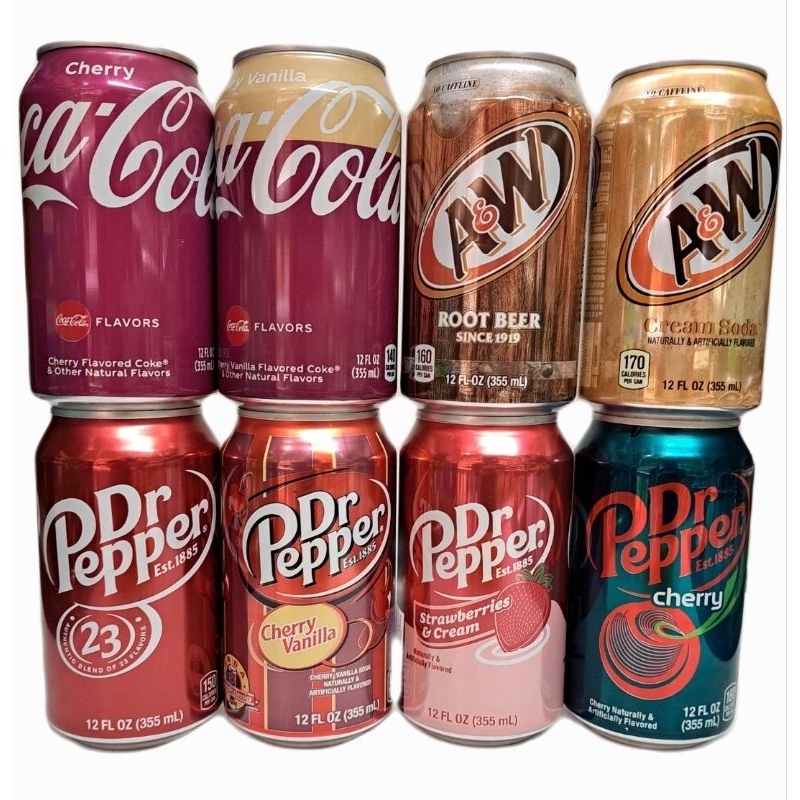 DR PEPPER A&W COLA COLA COKE CAN DRINK | Shopee Malaysia