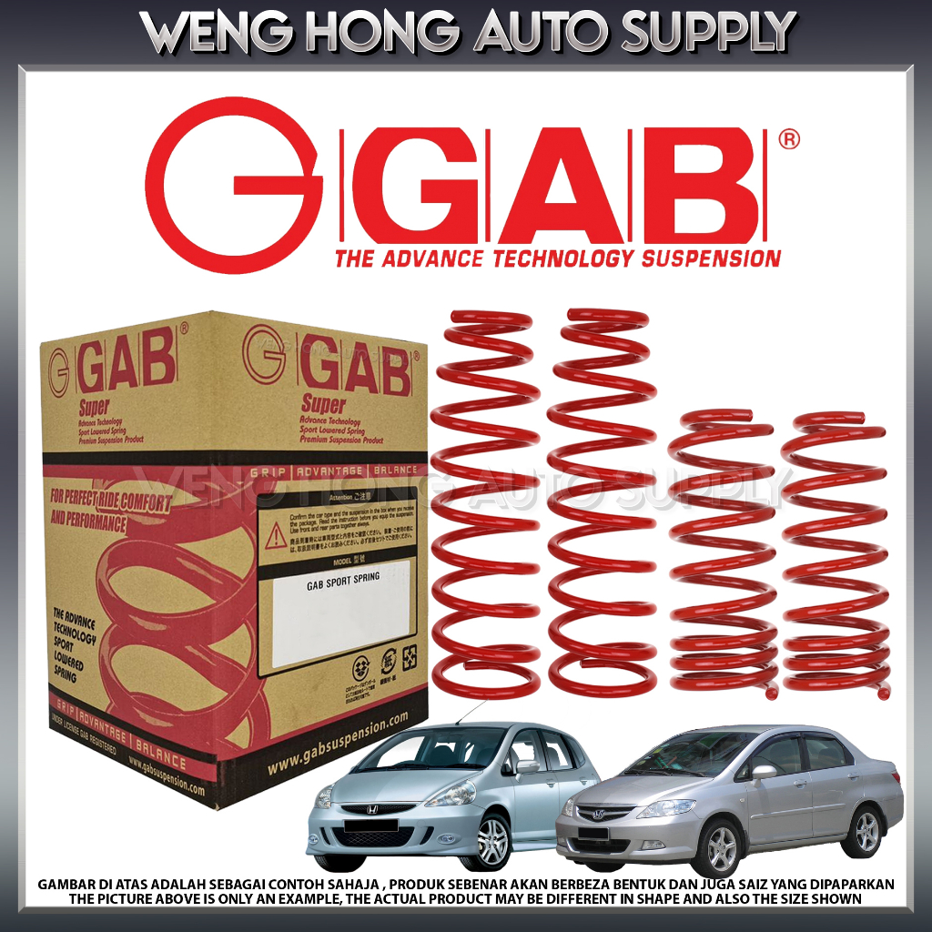 [ GAB ] Honda City SEL GD8 , Jazz GD SAA Lowered Spring , Sport Spring ...