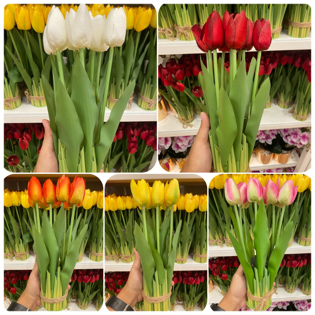 New Release Kaison Colourful Decoration Artificial Tulips Flower ...