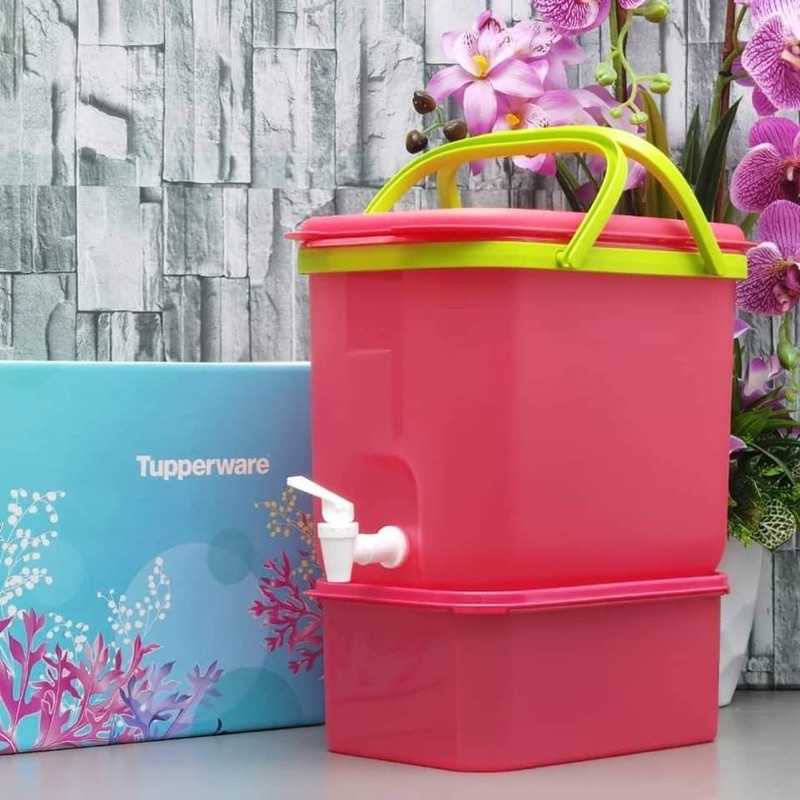 Tupperware Wonderful SET - Water Dispenser 10L / Modular Mates ...