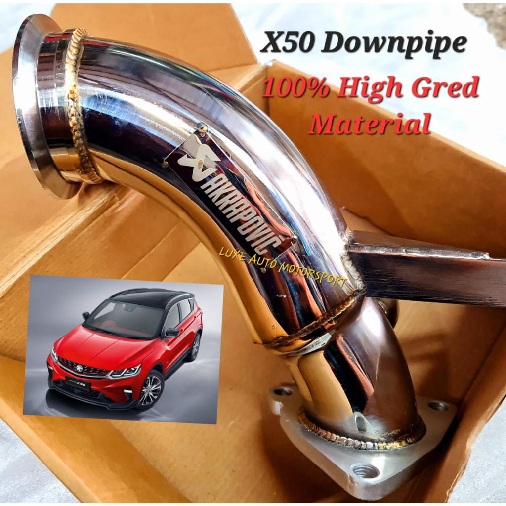 100% Proton X50 Extractor Downpipe Header Stainless Steel (High Gred ...
