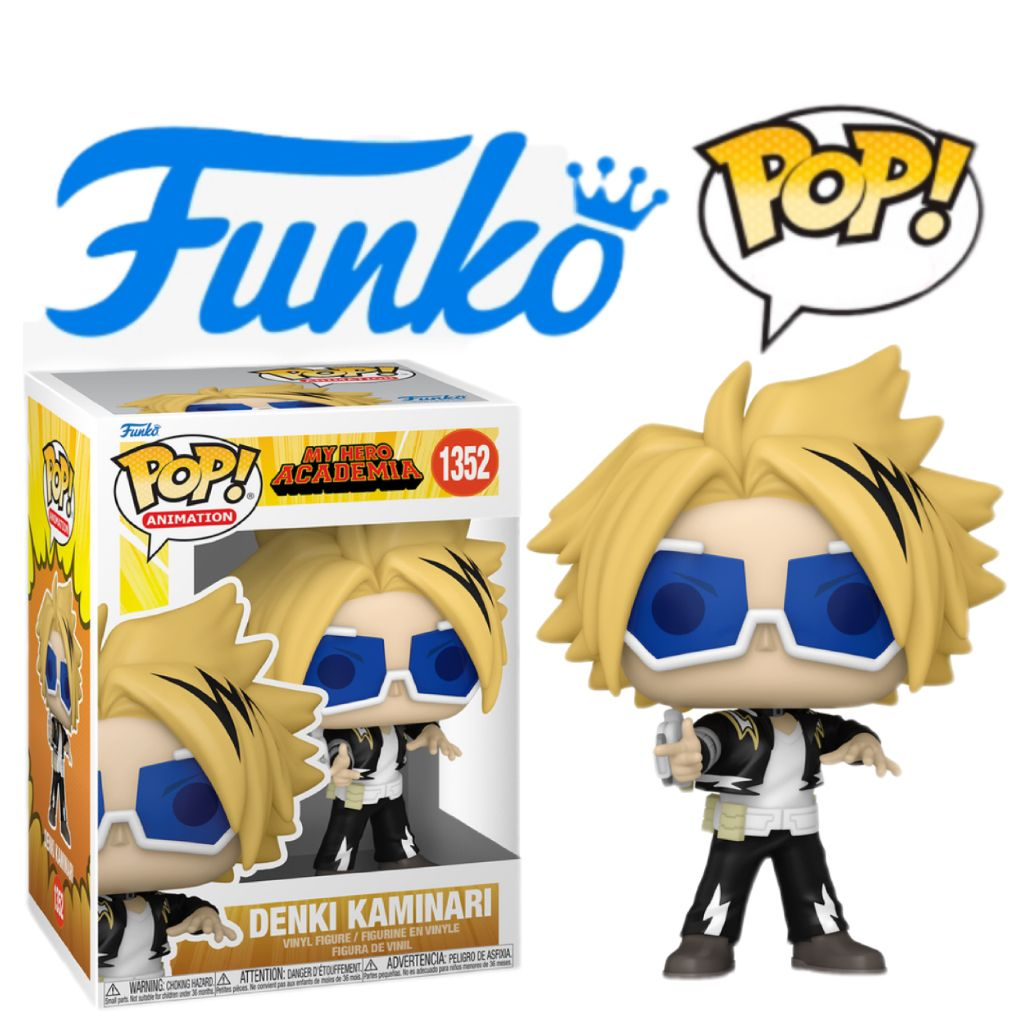Original Funko Pop Vinyl Animation My Hero Academia 1352 Denki Kaminari ...
