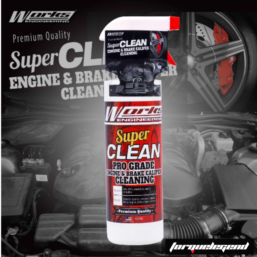 Works Engineering Car Care Detailing Super Clean Engine (500ml) (WMW ...