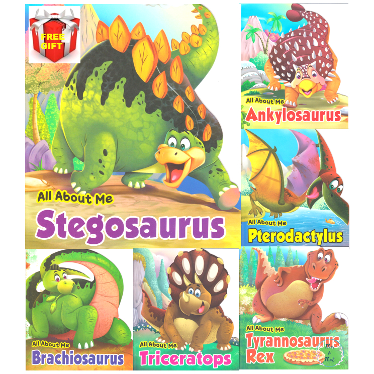 Buku NILAM - DINOSAURS (1 set = 6 Buku) Easy-To-Read Childrens’ English ...