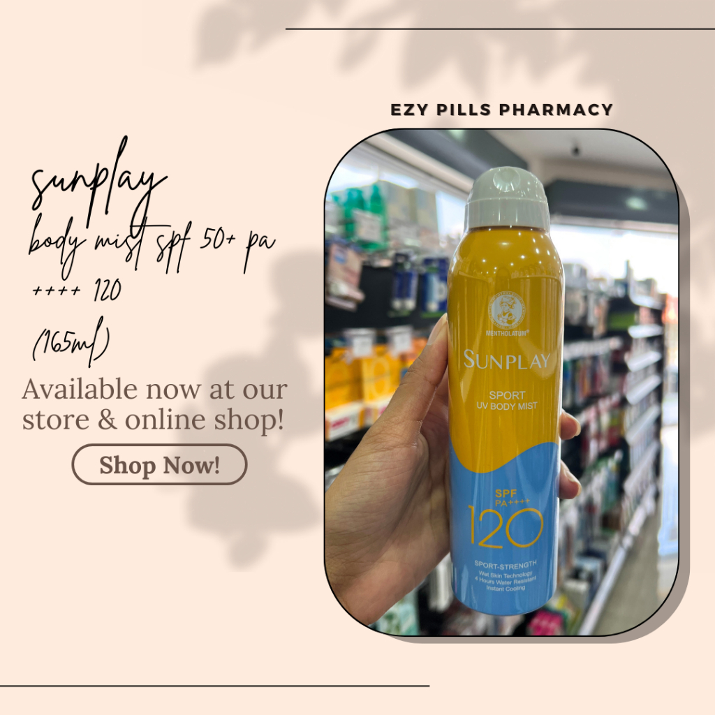 Sunplay Body Mist SPF50+ / PA++++ 165ml | Shopee Malaysia