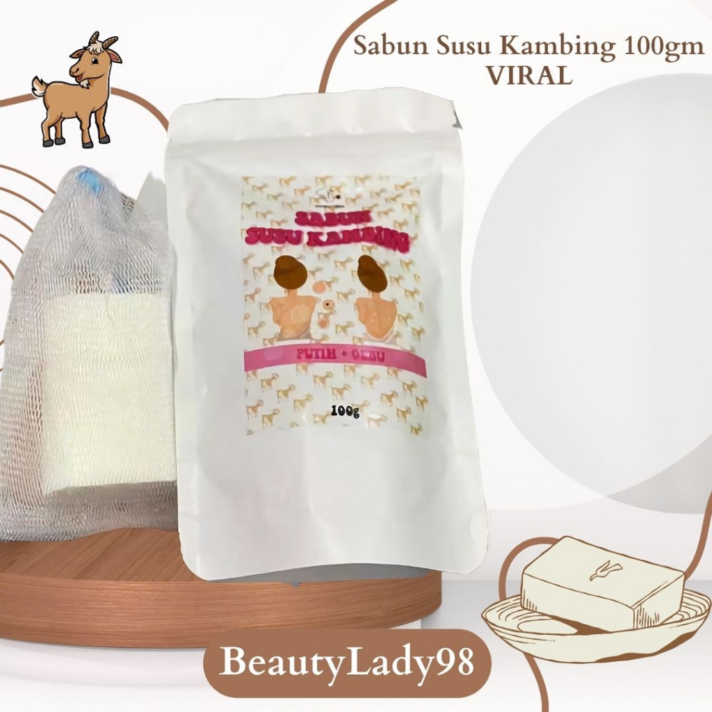 🐐SABUN SUSU KAMBING VIRAL 100g🐐 | COMBO SET AVAILABLE | ORIGINAL ...