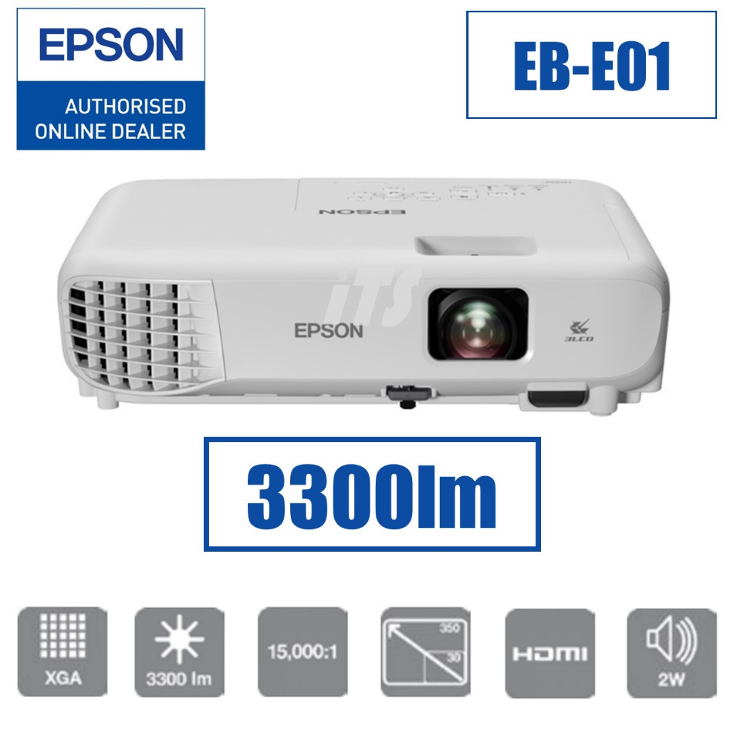 Epson EB-E10 SVGA / EB-E01 XGA 3LCD Projector | Shopee Malaysia