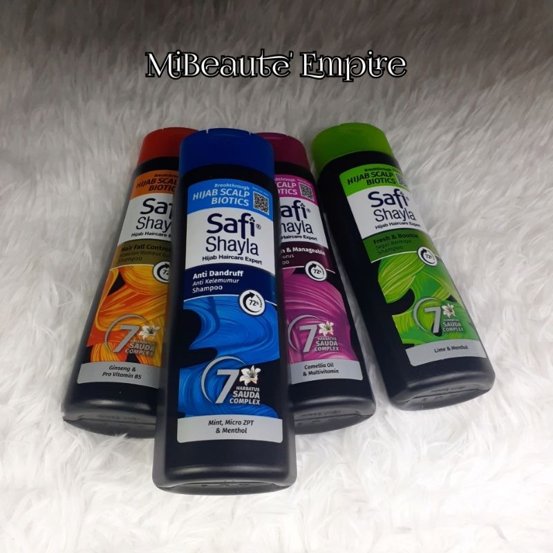 Safi Shayla Hijab Haircare Expert Shampoo 7 Habbatus Sauda Complex 70ml ...