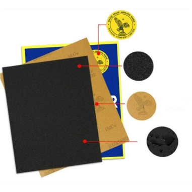 EAGLE Sandpaper Waterproof Abrasive Paper Sand Paper Dry / Wet (Grit 60 ...