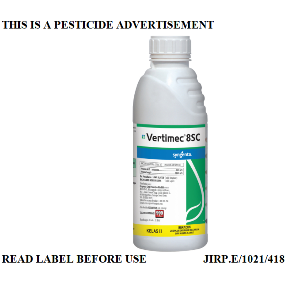 SYNGENTA Vertimec® 8SC 1 Litre Insecticide | Shopee Malaysia