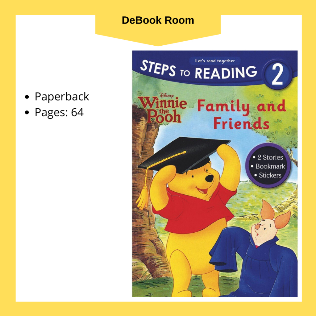 Kids Storybook : Winnie the Pooh Family and Friends (with Stickers and ...