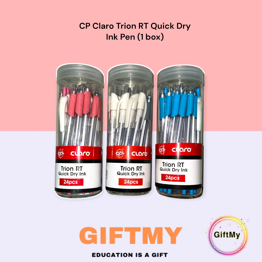 CP Claro Trion RT Quick Dry Ink Pen (1 box) | Shopee Malaysia