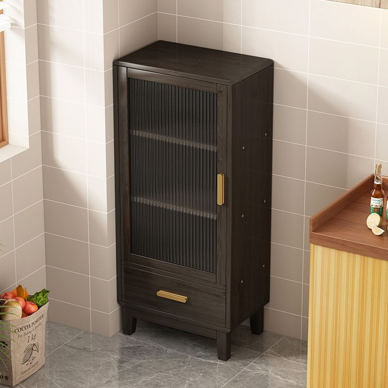 Modern simple kitchen cabinet solid wood sideboard cabinet multi ...