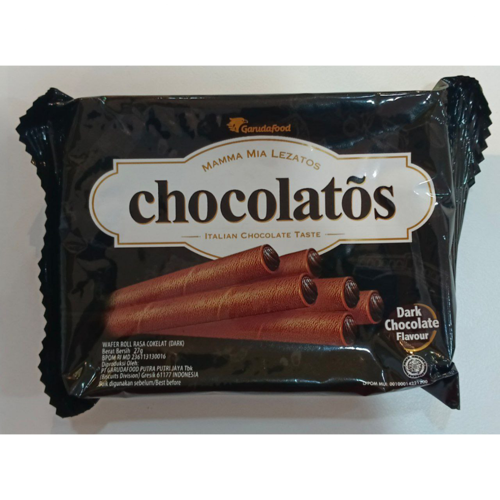 CHOCOLATOS DARK CHOCOLATE 27G | Shopee Malaysia