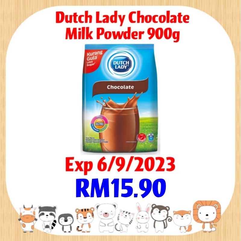 Dutch Lady Family Powder - Full cream/Chocolate/Instant Plain (600g/900g/1kg) | Shopee Malaysia