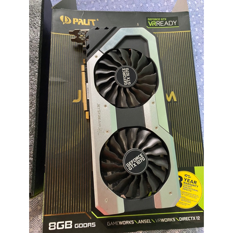 Used gtx 1070 8gb palit jetstream | Shopee Malaysia