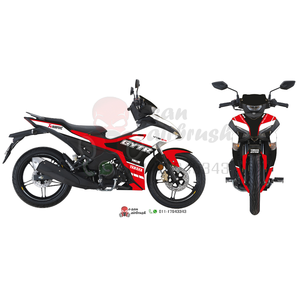 Coverset Y16zr Airbrush GYTR Limited Edition 2023 + FREE BUBBLE WRAP ...