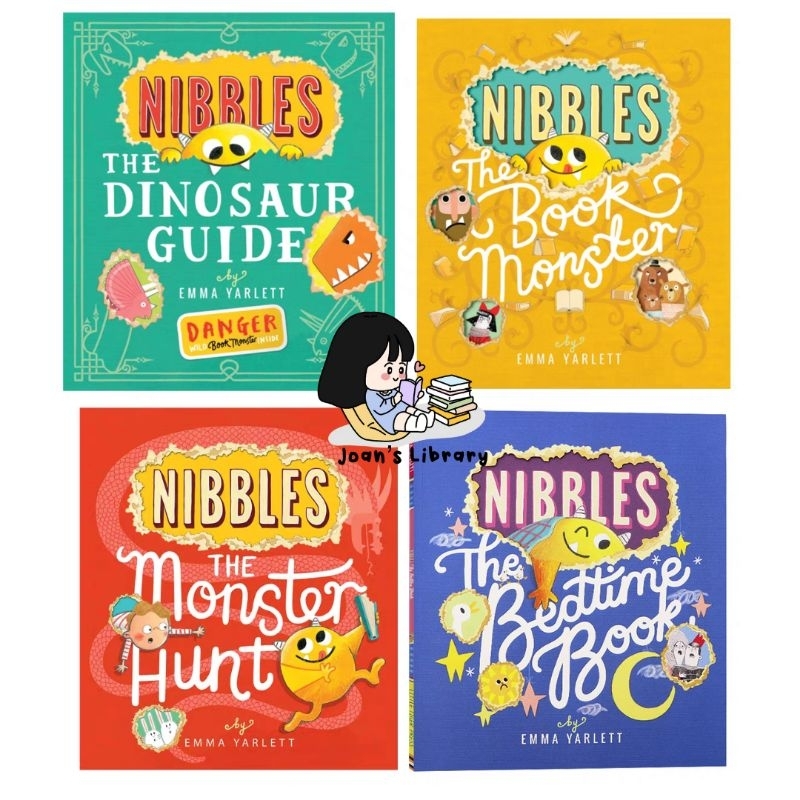 Nibbles 100% Original UK Book Monster the monster hunt the dinosaur guide the bedtime book ...