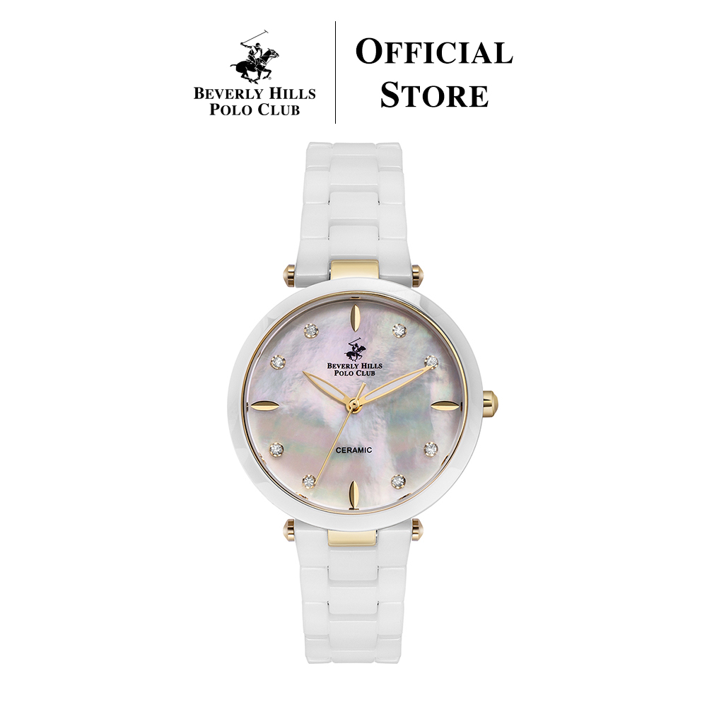 Beverly Hills Polo Club BHPC Ladies' Ceramic Quartz Watch BP3102X ...