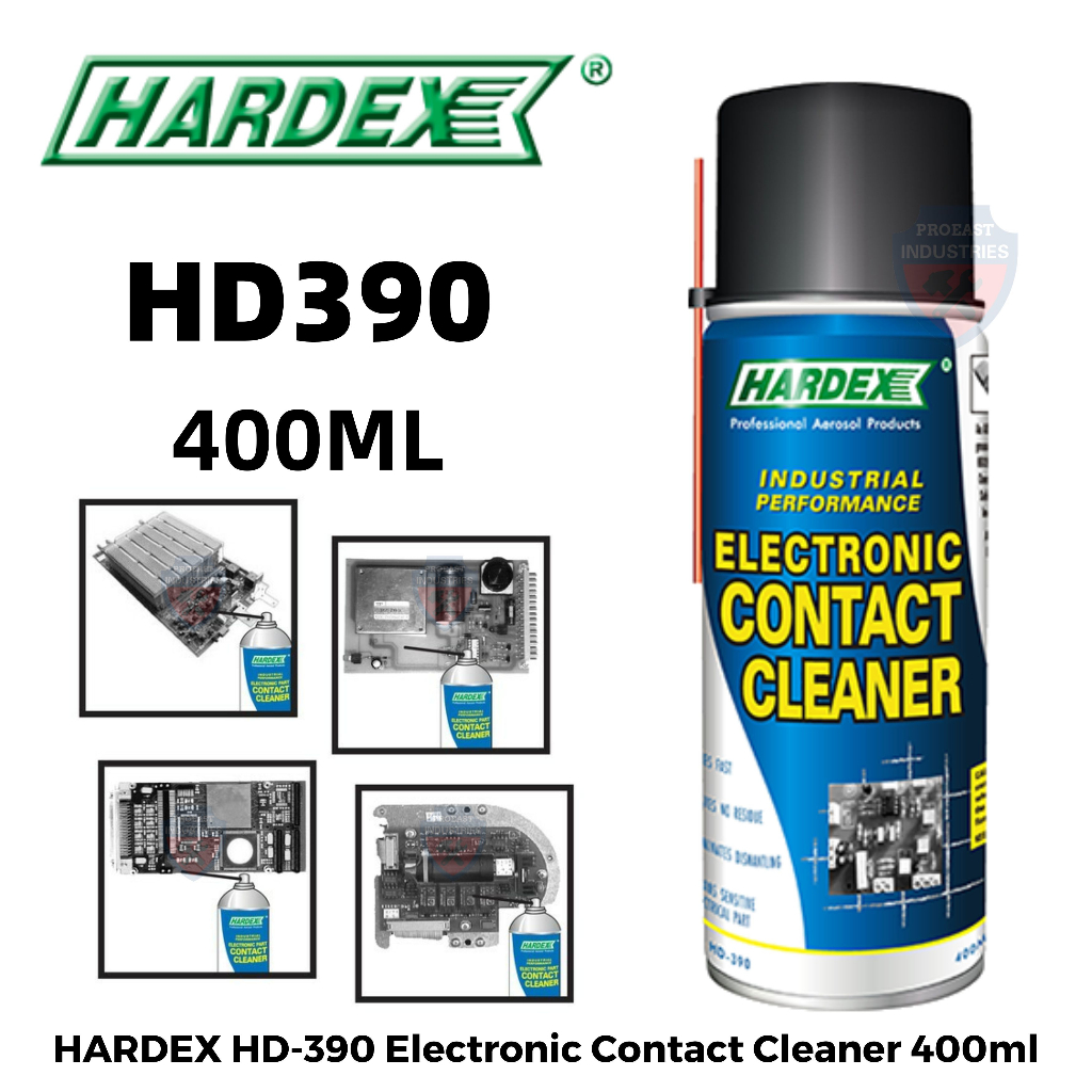 HARDEX HD-390 Electronic Contact Cleaner 400ml | Shopee Malaysia