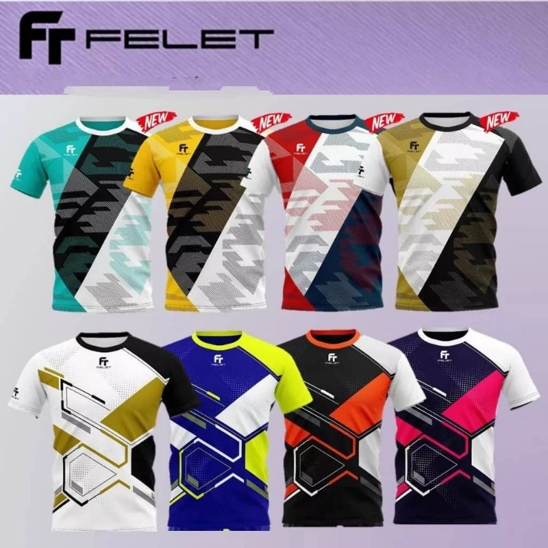 JERSEY BADMINTON TOURNAMENT FELET ORIGINAL!! | Shopee Malaysia