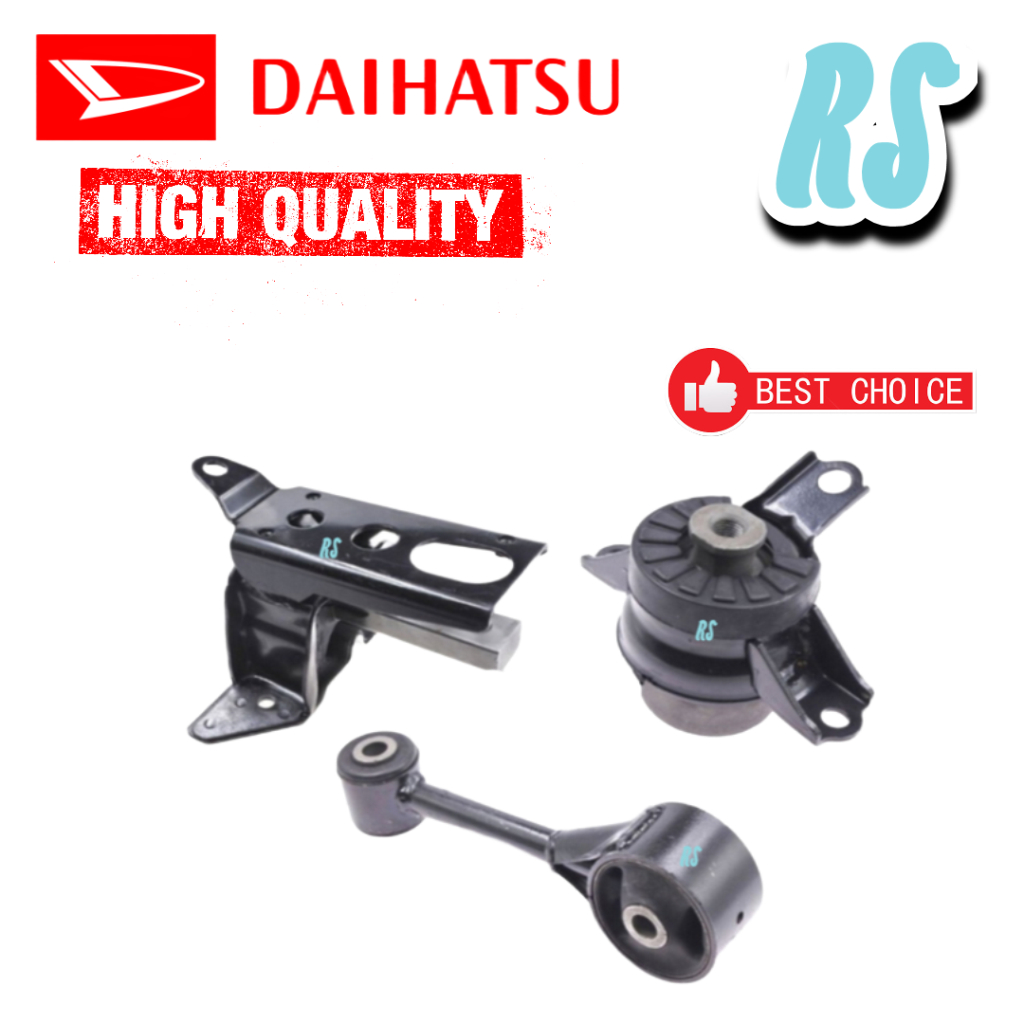 Perodua Myvi 1.0 1.3, Myvi Lagi Best 1.3 (Manual) Engine Mounting Set ...