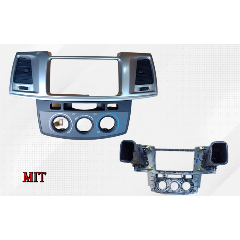 TOYOTA HILUX FORTUNER RADIO CLUSTER WITH AIR CORD GRILLE #KUN25 26 ...
