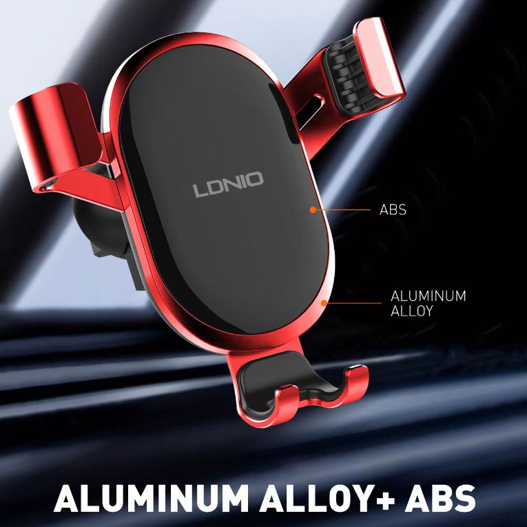 LDNIO MG01 Gravity Auto Lock Air Vent Car Mount 360 Phone Stand Phone ...