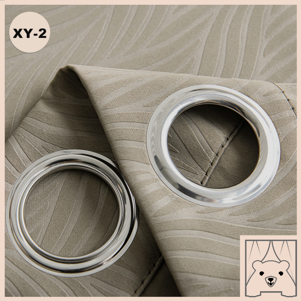 Cozy Bear W100cm【Ready Stock】Leaf Texture /Langsir Blackout/Hotel Fabric/Sunblock Curtain/Block ...