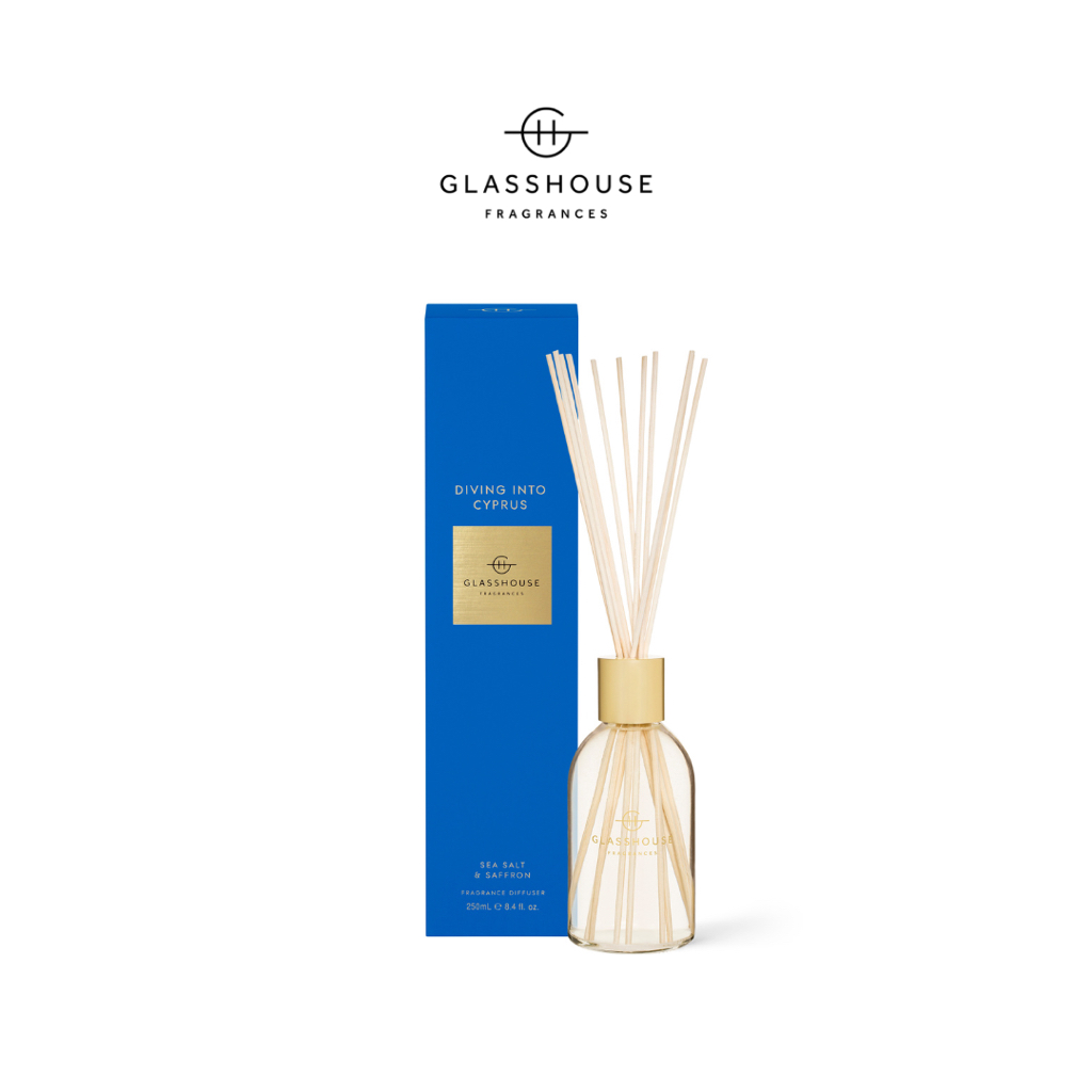 Glasshouse Fragrances Diffuser 250ml - Diving Into Cyprus | Shopee Malaysia