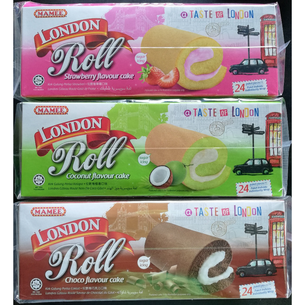 LONDON ROLL CAKE (20's x 16g) | Shopee Malaysia