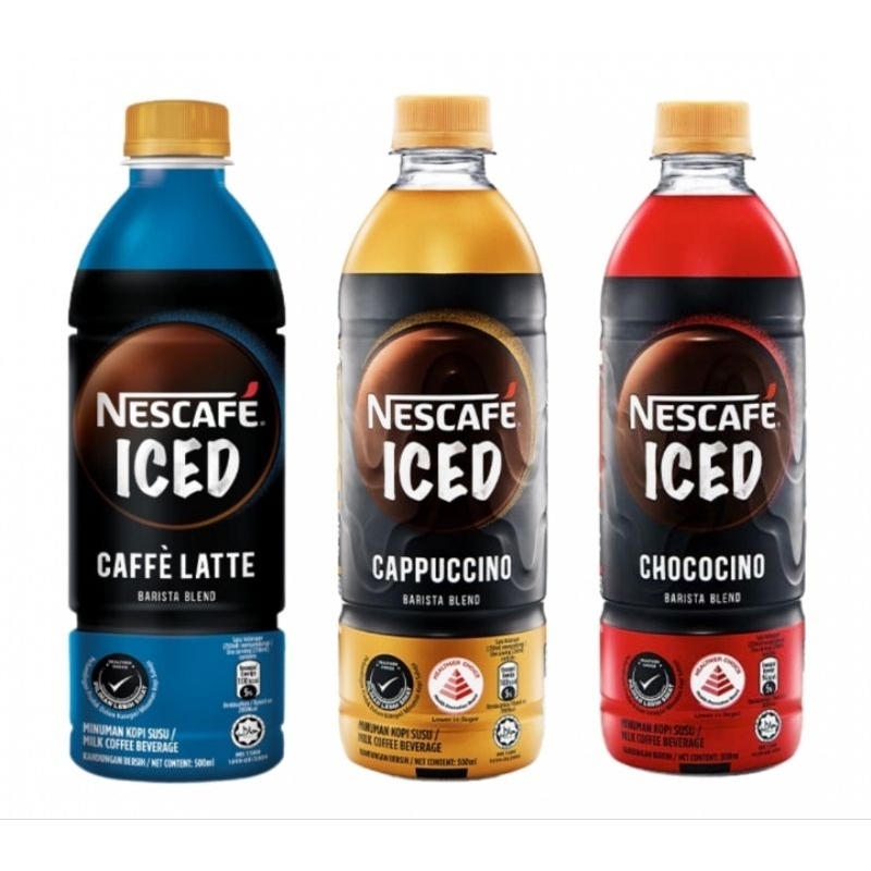Nescafe Iced Coffee (500ml) Cappucino / Chococino / Caffe Latte ...
